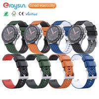 China 18mm 20mm 22mm Soft Sport Rubber Adjustable  Watch Strap for Garmin Venu 2/3 Silicone Watch Bands for sale