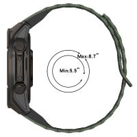 China Eraysun Quick Release Silicone Strap for Garmin Fenix5 6 7 8 Bands 20 22 26mm Adjustable Sport Magnetic Watch Band Bracelet for sale