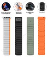 China Eraysun Silicone Magnetic Watch Strap 26mm for Garmin Fenix 7X 7 Pro Fenix 6X 5X Forerunner 965 955 Quick Release Watch Band for sale