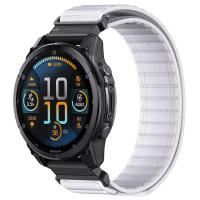 China Eraysun Nylon 25H ABS Buckle Magic Quick Fit Watch Strap for Garmin Fenix 8 22mm 26mm Watch Strap for sale
