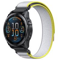 China Eraysun Nylon 26H Magic Buckle Quick Fit Watch Strap for Garmin Fenix 8 22mm 26mm Smart Watch Strap for sale