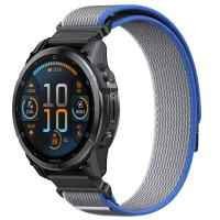 China Eraysun Nylon 26H Magic Buckle Quick Fit Watch Strap for Garmin Fenix 8 22mm 26mm Smart Watch Strap for sale