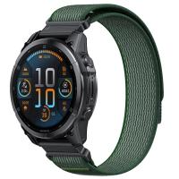 China Eraysun Nylon 26H Magic Buckle Quick Fit Watch Strap for Garmin Fenix 8 22mm 26mm Smart Watch Strap for sale