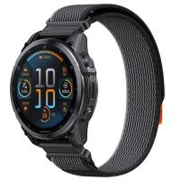 China Eraysun Nylon 26H Magic Buckle Quick Fit Watch Strap for Garmin Fenix 8 22mm 26mm Smart Watch Strap for sale
