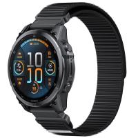 China Eraysun Nylon 27H Magical Buckle Quick Fit Watch Strap for Garmin Fenix 8 22mm 26mm Smart Watch Strap for sale