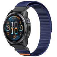 China Eraysun Nylon 27H Magical Buckle Quick Fit Watch Strap for Garmin Fenix 8 22mm 26mm Smart Watch Strap for sale