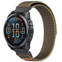 China Eraysun Nylon 27H Magical Buckle Quick Fit Watch Strap for Garmin Fenix 8 22mm 26mm Smart Watch Strap for sale