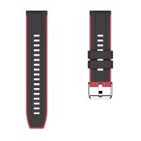 China Two Tones Color Silicone Wristband Strap for HUAWEI WATCH GT 2 46mm / GT Active 46mm HONOR Magic Band Bracelet GT2 for sale