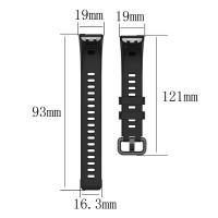 China Soft Silicone Watch Strap Replacement Wrist Watch Band for Huawei Honor Band 4 Pro Wristband Bands for sale