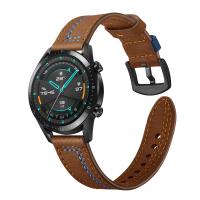 China Eraysun Smartwatch Smartband Replacement Leather Wrist Strap for Huawei Watch GT/GT2 Watch Band  22mm 20mm for sale