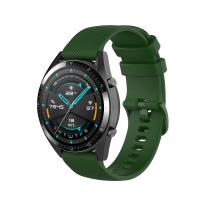 China Eraysun 20mm 22mm Silicone Band for Samsung Galaxy Watch 3/46mm/42mm/active 2/46 Gear S3 Frontier/S2/Sport  Huawei GT 2/2E Strap for sale