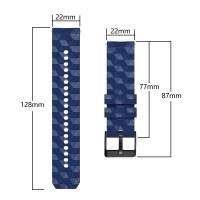China Eraysun 22mm Silicone Band Strap for Huawei Watch GT3 Pro Replacement Bracelet Football Grain Sports Bands for sale
