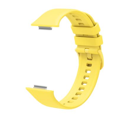 China Eraysun Silicone Watch Strap for Huawei  Fit2 Simple and High-quality Sports Watch Bands for sale
