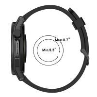 China 22mm Two Color Silicone Quick Release Soft Rubber Replacement Watch Band for Huawei Gt3 44mm Huawei GT Runner for sale