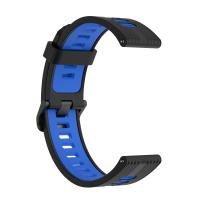 China 22mm Two Color Silicone Quick Release Soft Rubber Replacement Watch Band for Huawei Gt3 44mm Huawei GT Runner for sale