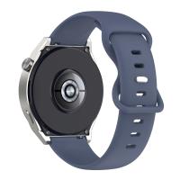 China Eraysun 20mm Silicone Watch Band Strap for Huawei Watch GT3 Pro 43mm GT2 42mm Replacement Strap Butterfly Buckle Wrist Strap for sale