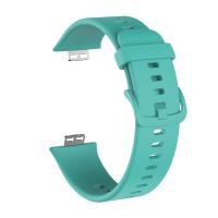 China Eraysun New Arrival Colorful Silicone Strap With Colorful Buckle Watch Band for Huawei Watch Fit for sale