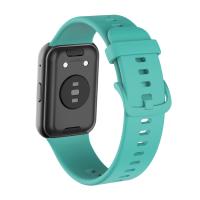 China Eraysun New Arrival Colorful Silicone Strap With Colorful Buckle Watch Band for Huawei Watch Fit for sale