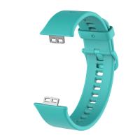 China Eraysun New Arrival Colorful Silicone Strap With Colorful Buckle Watch Band for Huawei Watch Fit for sale
