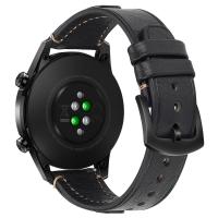 China Eraysun Universal Retro-Styled Leather Watchband Strap Bracelet 22mm Strap for Huawei Honor Magic Watch 2 Watch GT GT2 46mm for sale