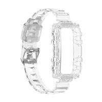 China Eraysun Sport Transparent Strap for Huawei Watch Band 6/7/6Pro Clear With Rugged Bumper Case for Honor Band 6 Accessories for sale
