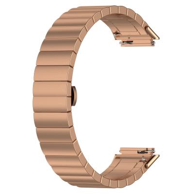 China Eraysun Top Quality New Design Watch Strap One Bead Stainless Steel Watch Strap for Huawei Band 7 for sale