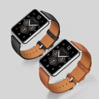China Eraysun Smartwatch Accessories Genuine Leather Smart Wristband Bracelet Strap for Huawei Watch Fit 2 Watch Bands for sale