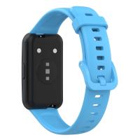 China Limited Edition Custom Adjustable Breathable Silicone Smartwatch Strap for Huawei Band 7 Silicone Sport Watch Bands for sale
