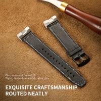 China Leather Watch Straps Business High Quality Men's Watchband for Huawei Watch GT Cyber Replacement Bands for sale