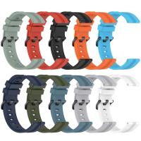 China Pure Color Silicone Watch Band Strap Watch Accessories for Huawei Watch Gt 3 SE Silicone Watch Bands for sale