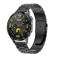 China Eraysun Hot Selling Stainless Steel Strap Fashion Luxurious Smart Watch Accessories for Huawei GT4 Band 18mm for sale