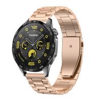 China Eraysun Hot Selling Stainless Steel Strap Fashion Luxurious Smart Watch Accessories for Huawei GT4 Band 18mm for sale