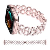 China Eraysun Gourd Type Metal Alloy Diamonds Watch Band for Huawei Watch Fit 3 for sale