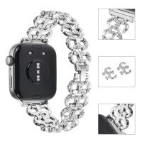 China Eraysun Gourd Type Metal Alloy Diamonds Watch Band for Huawei Watch Fit 3 for sale