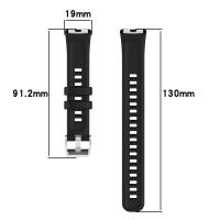 China Silicone Watch Strap for Huawei Band 9/ 9NFC/8/8NFC Watch Wristband Breathable Soft Sport Wrist Smart Watch Bands for sale