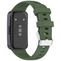 China Silicone Watch Strap for Huawei Band 9/ 9NFC/8/8NFC Watch Wristband Breathable Soft Sport Wrist Smart Watch Bands for sale