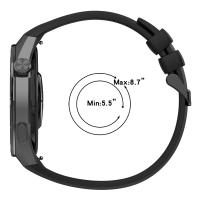 China Eraysun for Huawei Watch GT5 Pro 46mm Silicone Breathable Adjustable Straps Waterproof Sport Watch Band Bracelet for sale