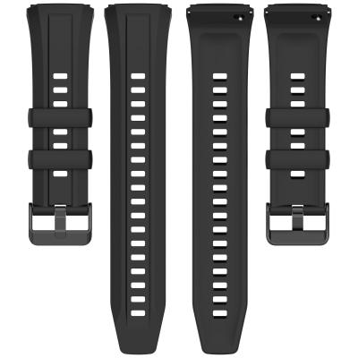 China Eraysun for Huawei Watch GT5 Pro 46mm Silicone Breathable Adjustable Straps Waterproof Sport Watch Band Bracelet for sale