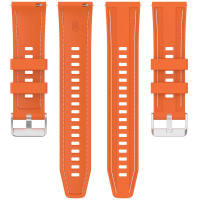 China Eraysun Watch Bands 22mm for Redmi 5 Active/ APEX 2Pro / PACE 3 / VE Stitching Silicone Universal Sport Strap for sale