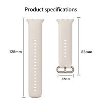 China Eraysun Silicone Sport Watch Band for Honor Watch5 Rubber Watch Strap Soft Adjustable Sport Smart Custom Breathable Watch Bands for sale
