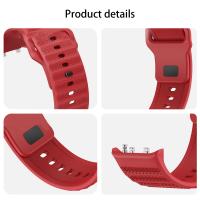 China Eraysun Silicone Watch Strap for Huawei Band D2 Watch Wristband Breathable Soft Adjustable Sport Wrist Smart Watch Band Bracelet for sale