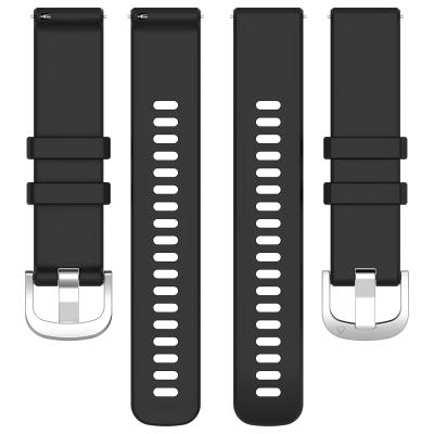 China Eraysun Silicone Breathable Strap Smart Adjustable Straps for Huawei Watch GT5 Pro Rubber Watch Band for sale