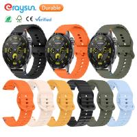 China Eraysun 18mm 20mm 22mm Universal Band Sports Adjustable Wristband for Huawei Watch GT4/Ultimate/GT3 Pro Silicone Watch Strap for sale