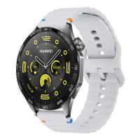China Eraysun 18mm 20mm 22mm Universal Band Sports Adjustable Wristband for Huawei Watch GT4/Ultimate/GT3 Pro Silicone Watch Strap for sale