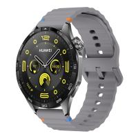 China Eraysun 18mm 20mm 22mm Universal Band Sports Adjustable Wristband for Huawei Watch GT4/Ultimate/GT3 Pro Silicone Watch Strap for sale