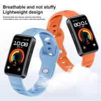 China Eraysun Silicone Strap for Huawei Band 9 8 Breathable Wristband Replacement Watch Band Accessories for sale