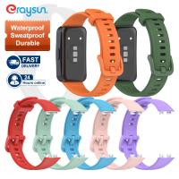 China Eraysun Sport Silicone Breathable Adjustable Watch Strap Accessories Replacement for Band 8/9 NFC Rubber Colorful Buckle for sale