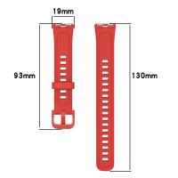 China Eraysun Sport Silicone Breathable Adjustable Watch Strap Accessories Replacement for Band 8/9 NFC Rubber Colorful Buckle for sale