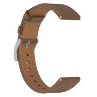 China 18mm Leather Watch Strap for Huawei GT5 41mm GT5 Pro 42mm Replaceable Breathable Adjustable Quick Release Watch Bands for sale