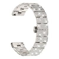 China Eraysun Luxury 22mm Breathable Stainless Steel Women's Metal Strap Watch Band for & Honor Smartwatches for sale